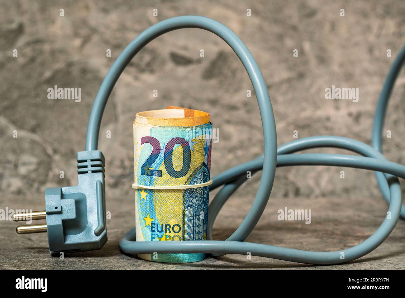Electric plug roll euro hi-res stock photography and images - Alamy