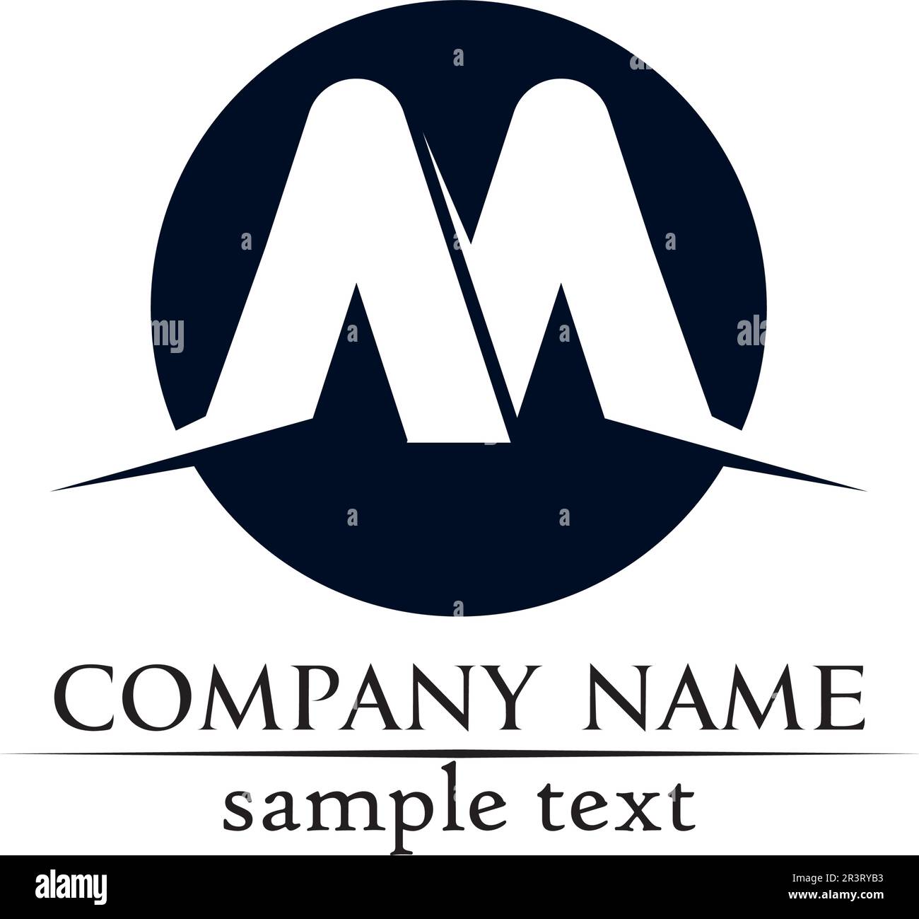 Letter M vector icons such logos Stock Vector Image & Art - Alamy