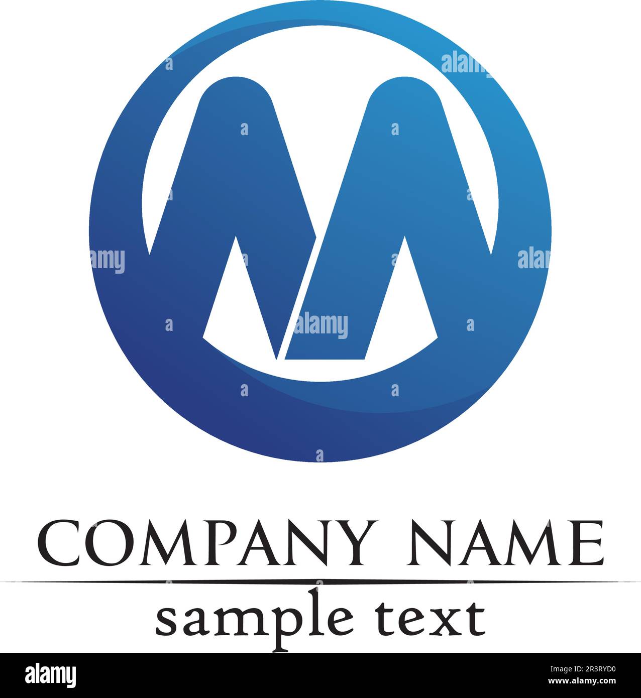 Letter M vector icons such logos Stock Vector Image & Art - Alamy