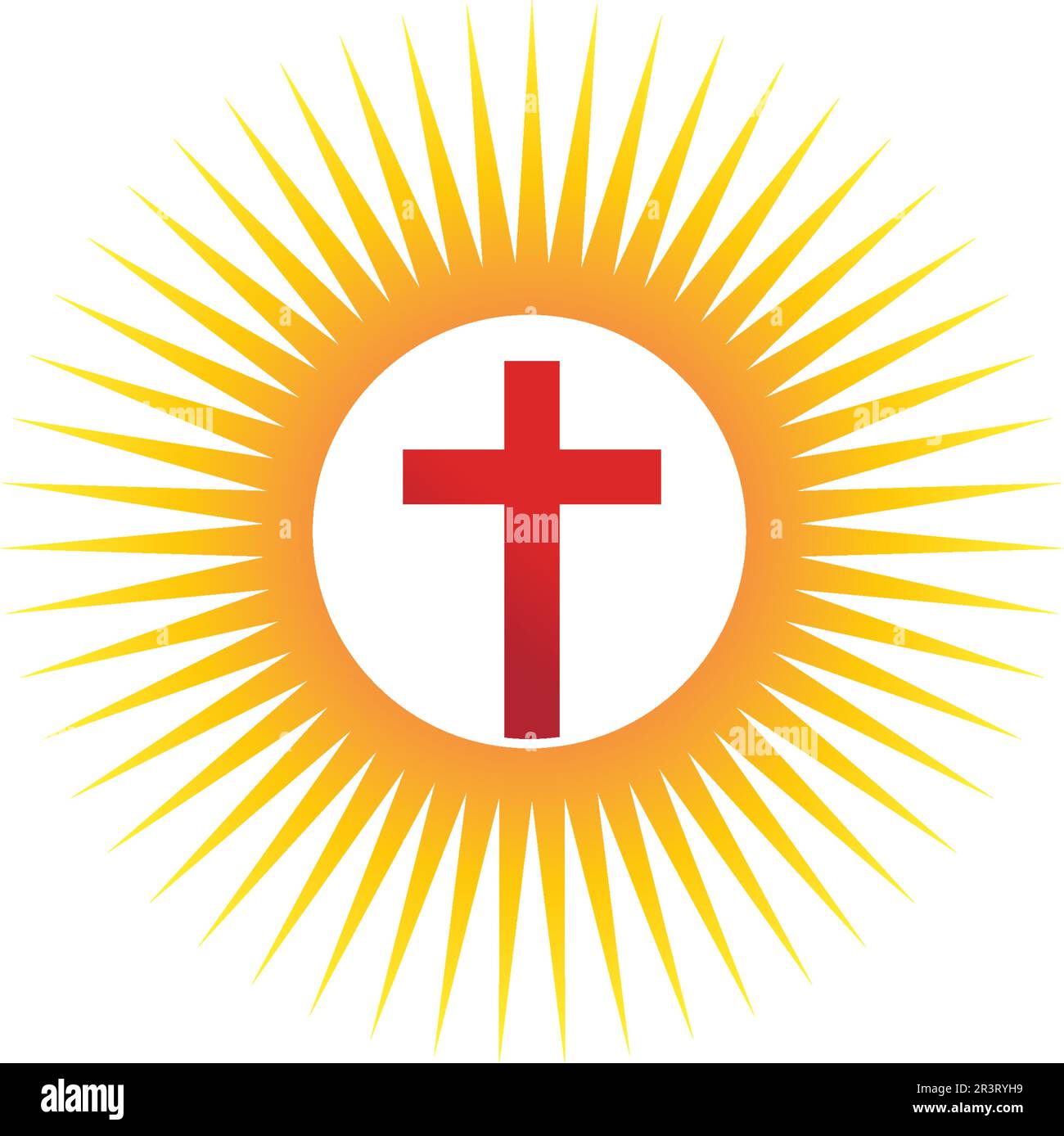 Cross and christ logo and vector Stock Vector Image & Art - Alamy