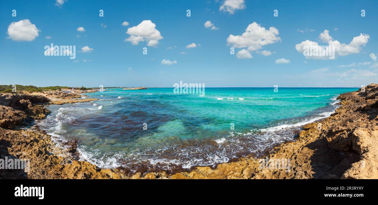 Beach Punta della Suina, Salento, Italy Stock Photo - Alamy