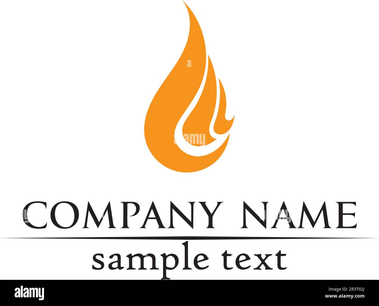 Fire flame nature logo and symbols icons template Stock Vector Image ...