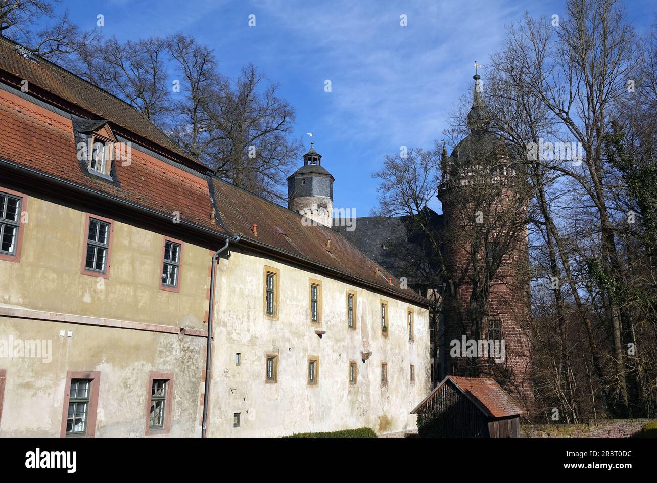 Fuerstenau Castle in Michelstadt Stock Photo - Alamy