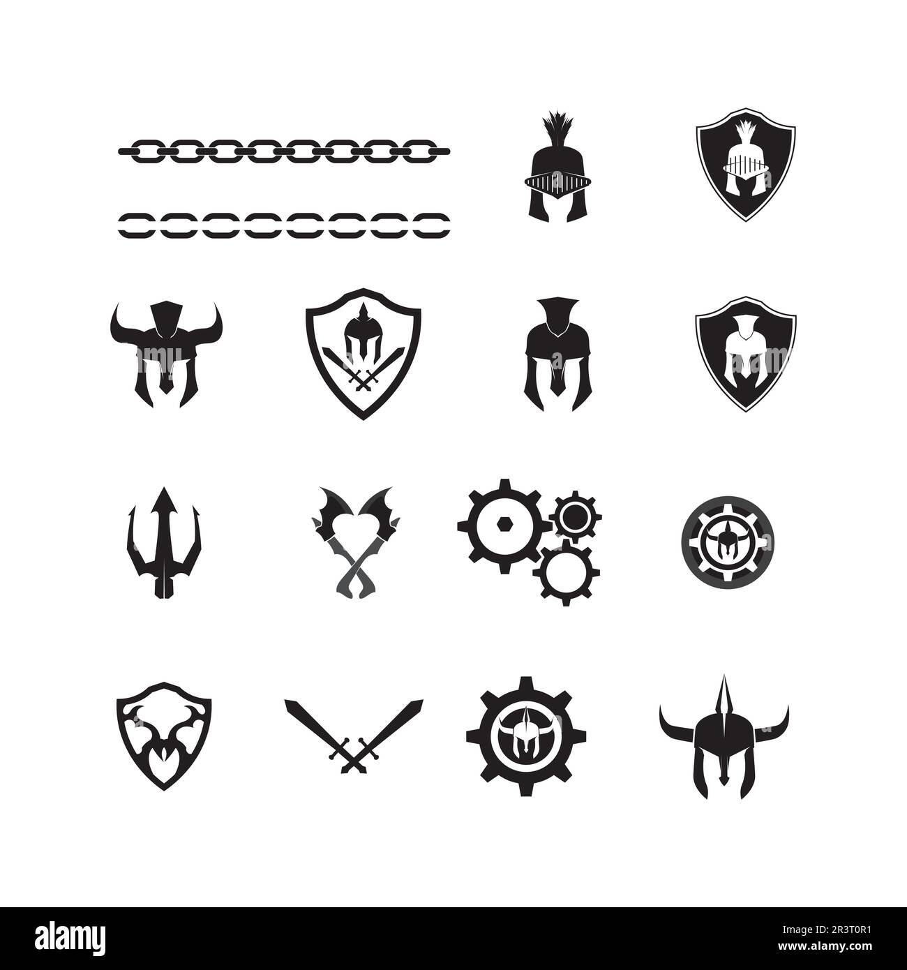 spartan logo icon designs vector Stock Vector Image & Art - Alamy