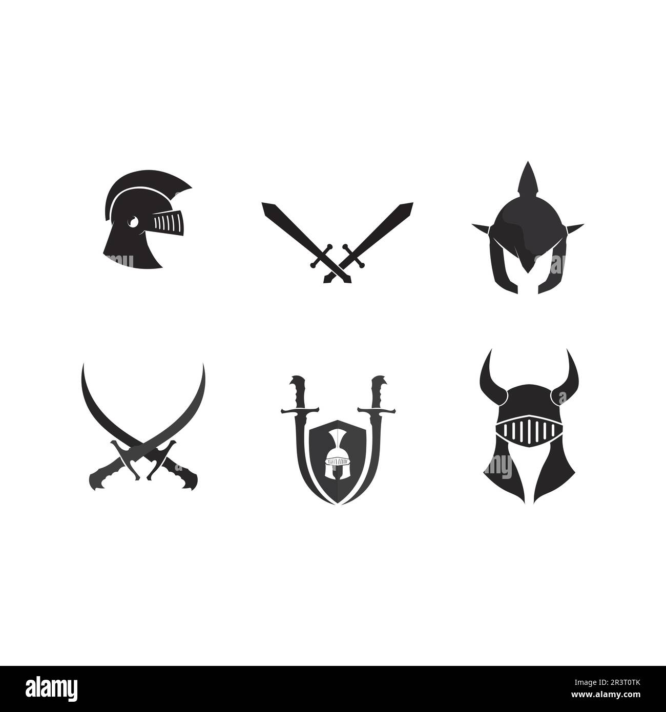 spartan logo icon designs vector Stock Vector Image & Art - Alamy