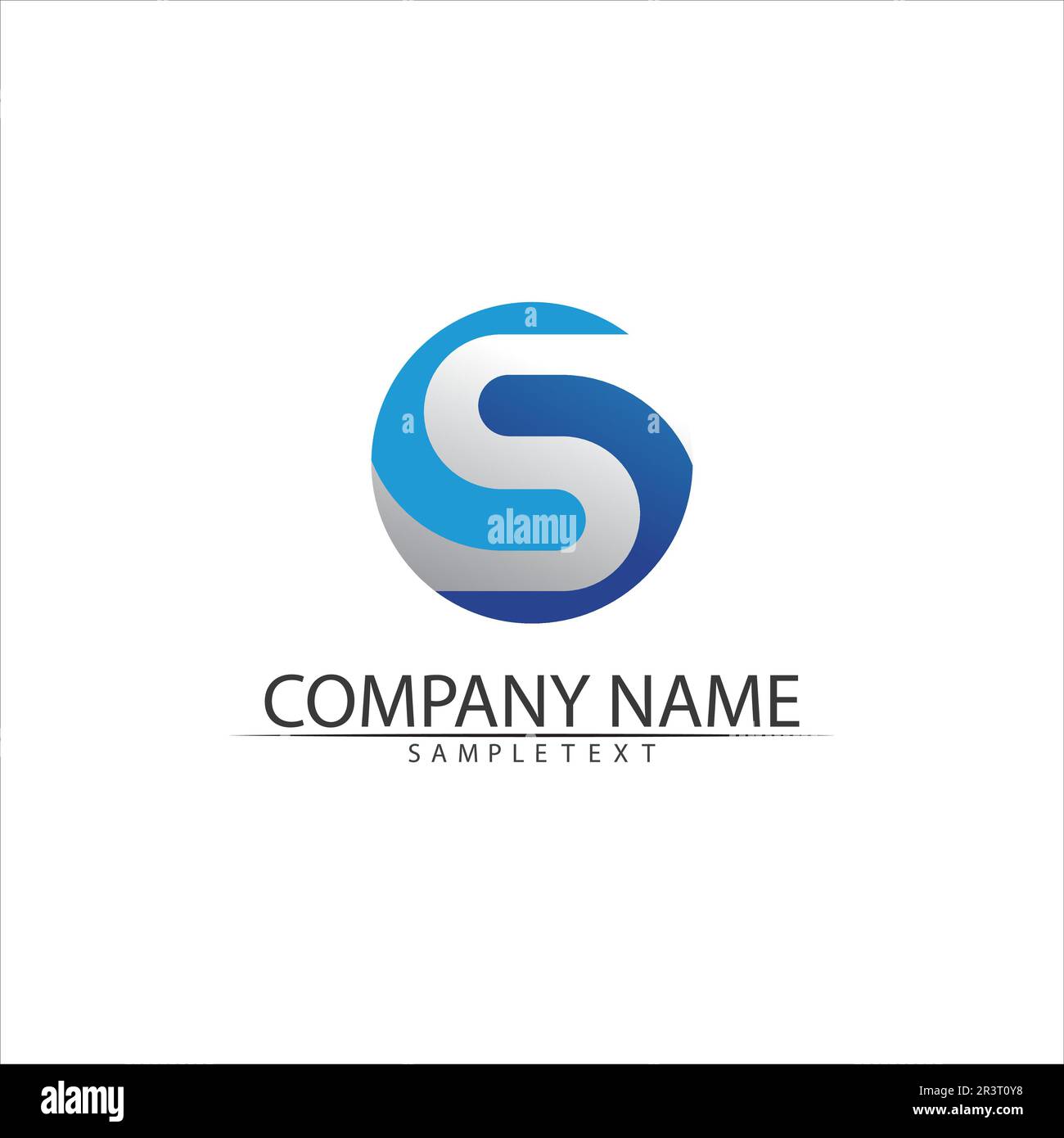 Business corporate S letter logo design vector Stock Vector Image & Art ...