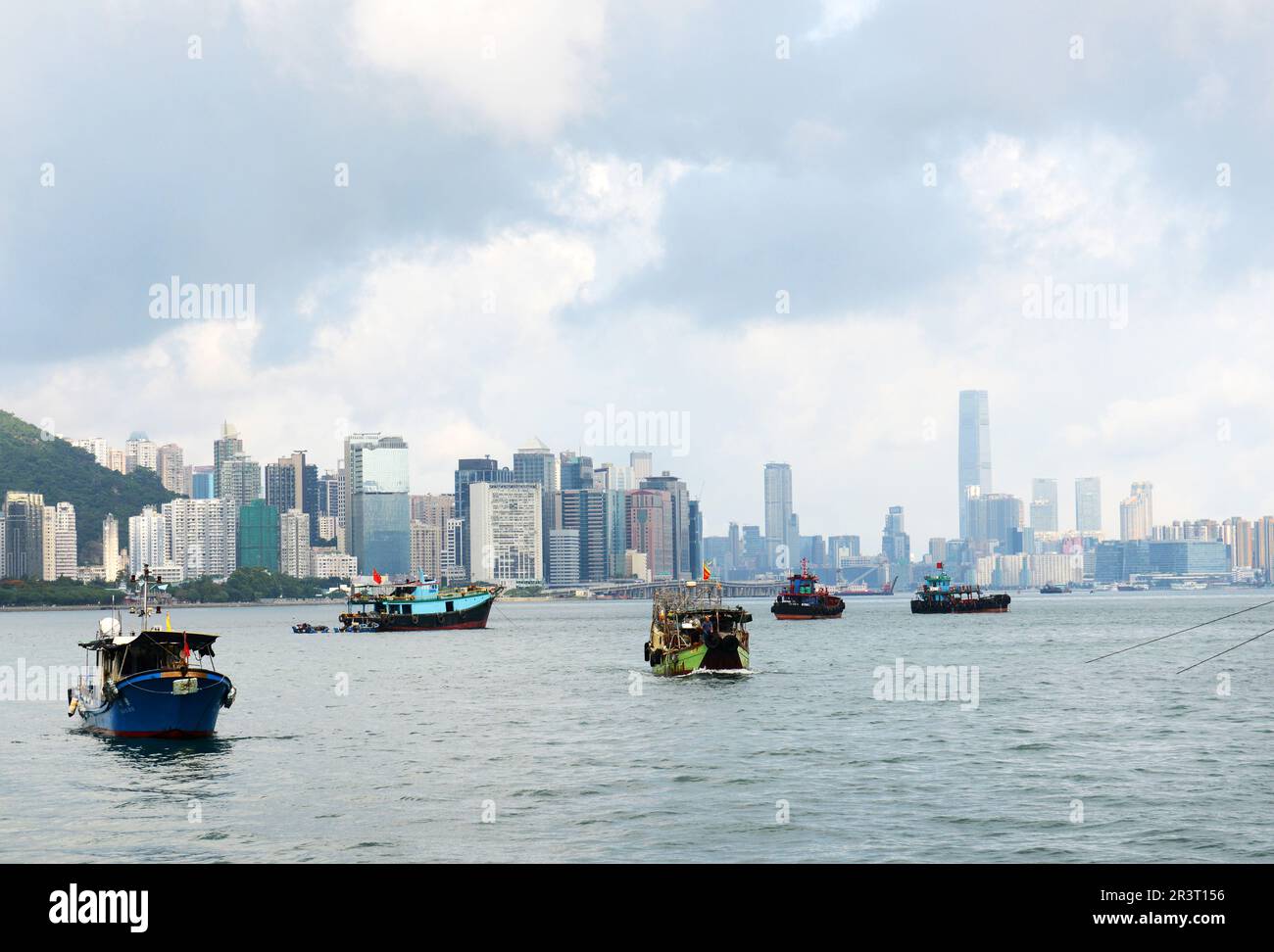A view of Victoria Harbour and Quarry Bay , Hong Kong Stock Photo - Alamy