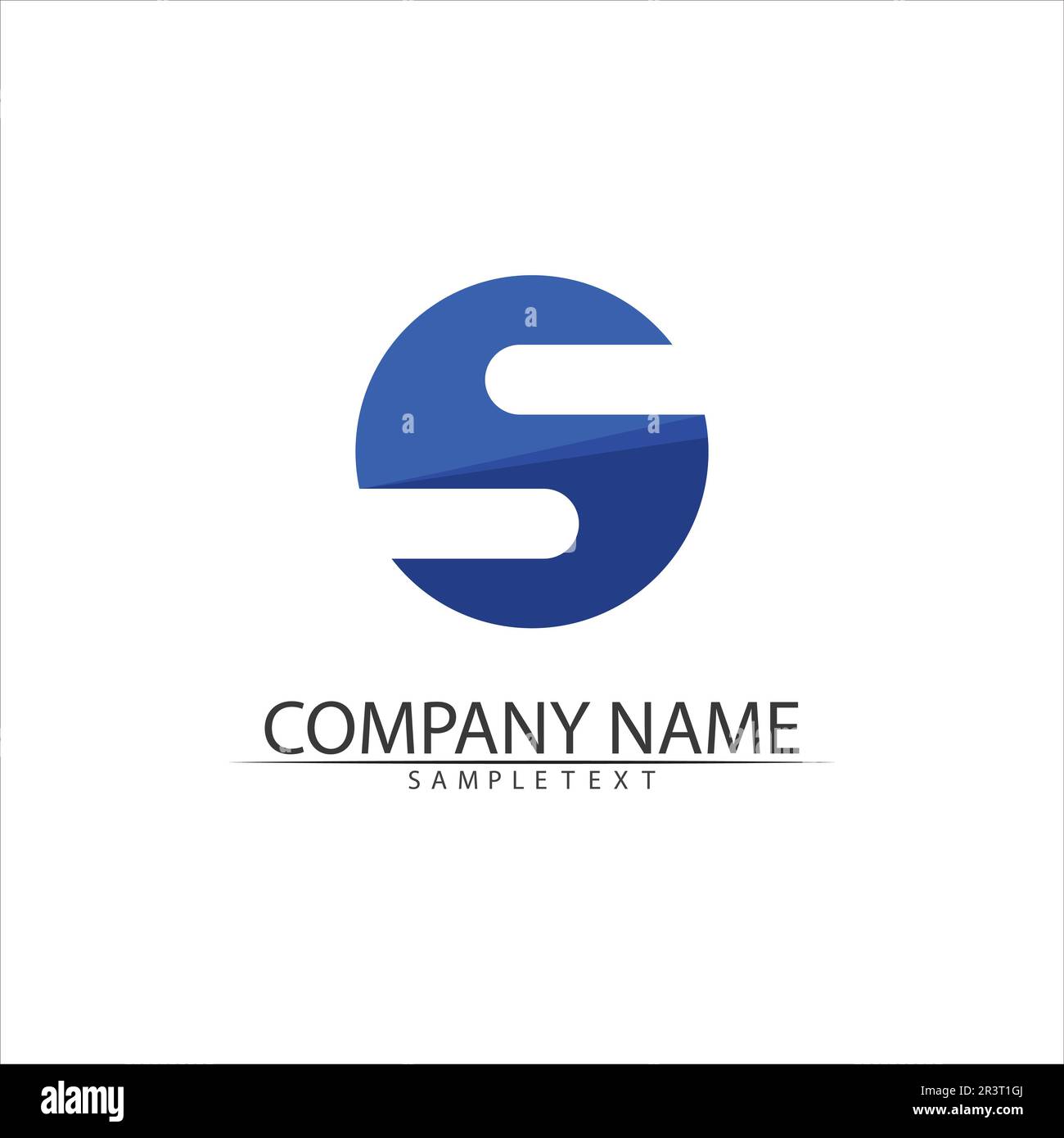 Business corporate S letter logo design vector Stock Vector Image & Art ...