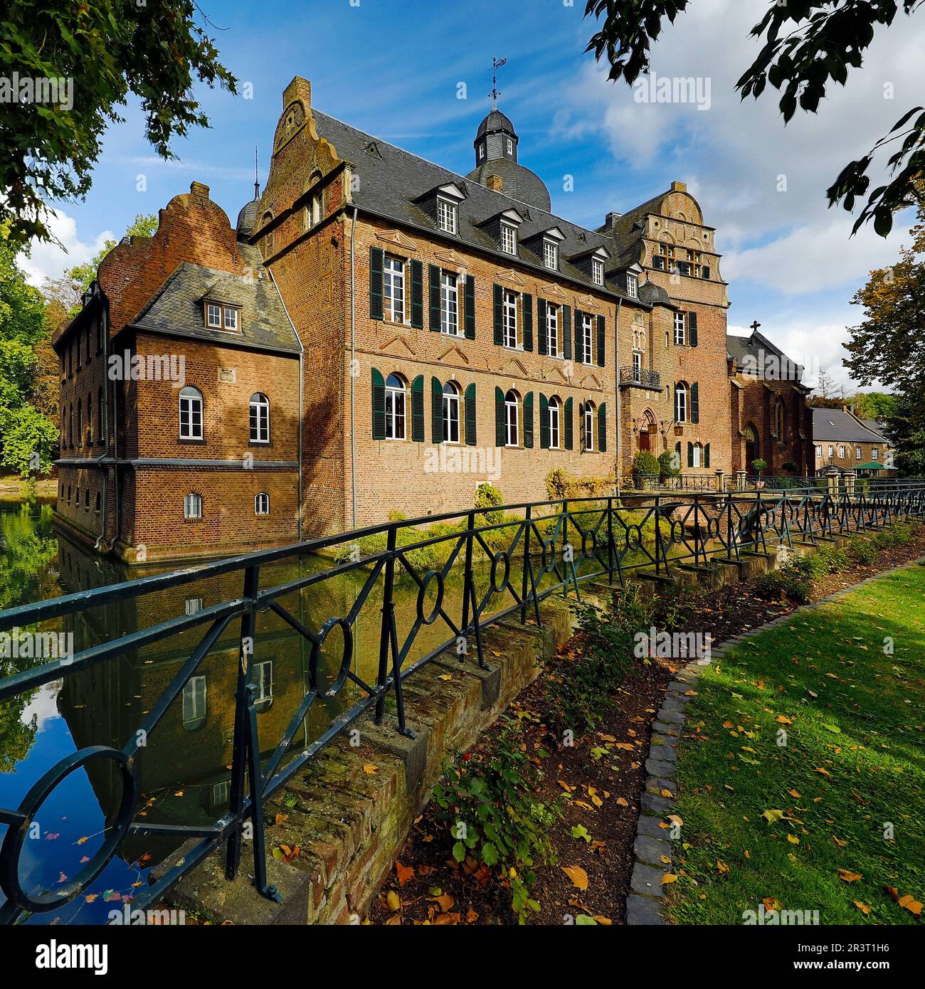 Bergerhausen Castle, Kerpen, North Rhine-Westphalia, Germany, Europe ...