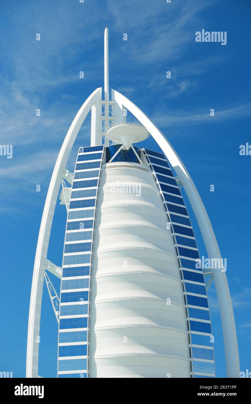 Burj al Arab seen from Madinat Jumeirah, Dubai United Arab Emirates ...