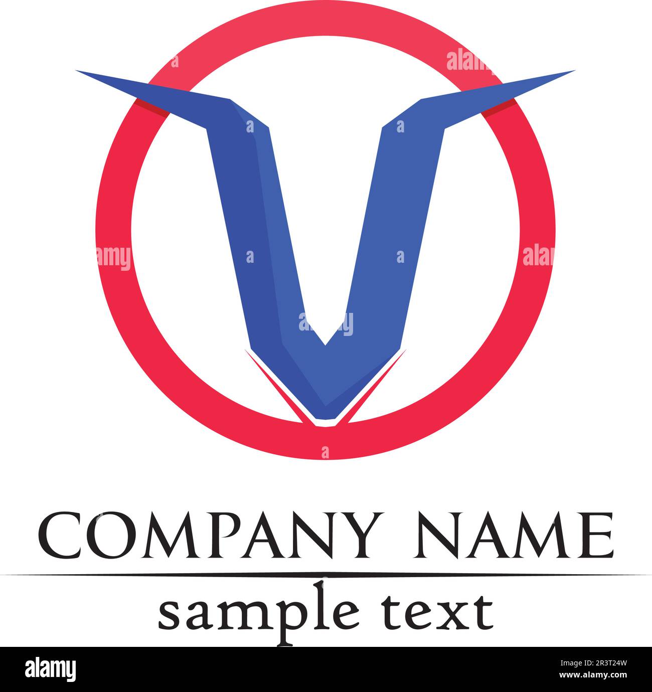 V logo corporate design vector V letters business logo and symbols ...