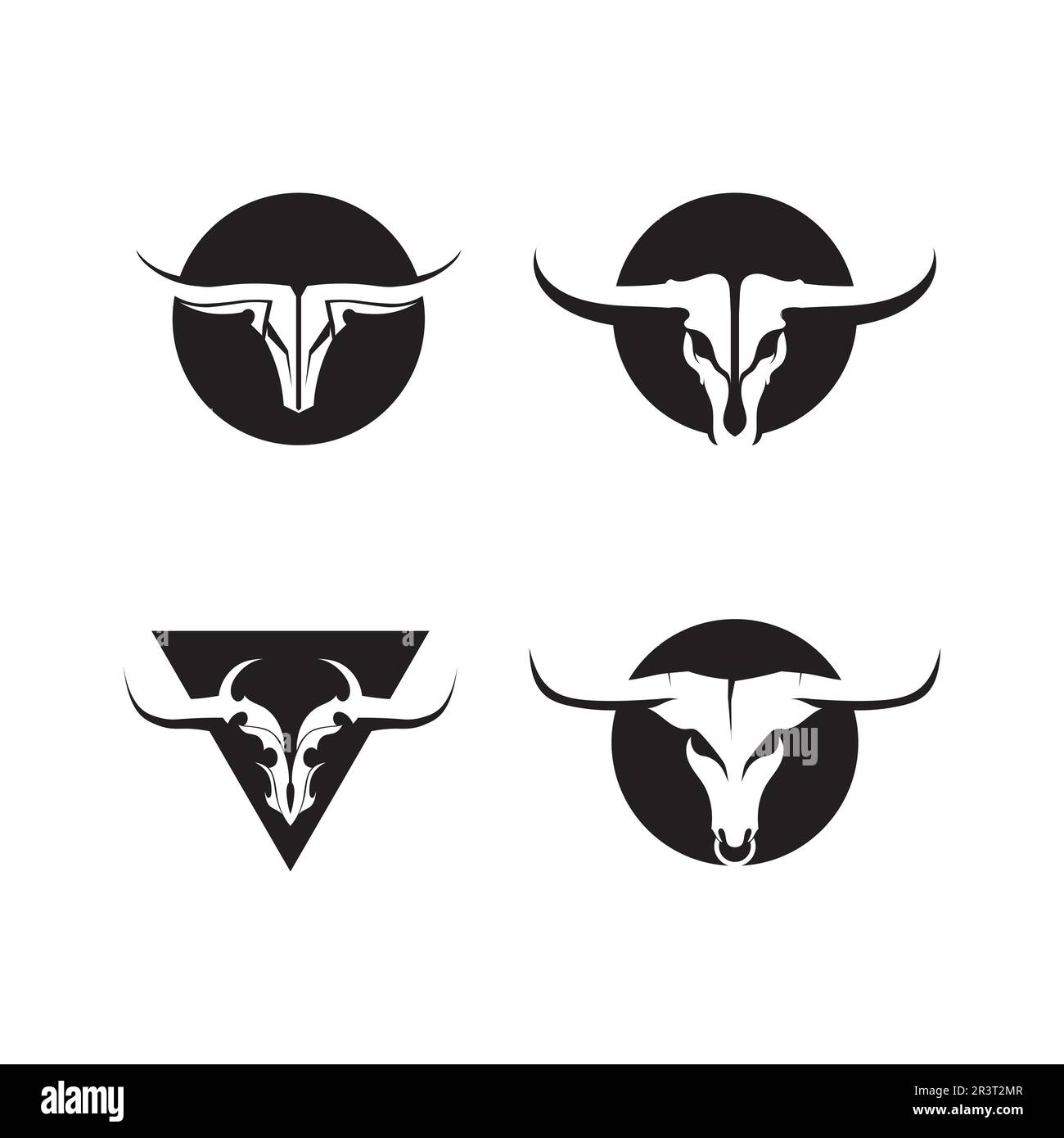 Red bull icon logo Black and White Stock Photos & Images - Alamy