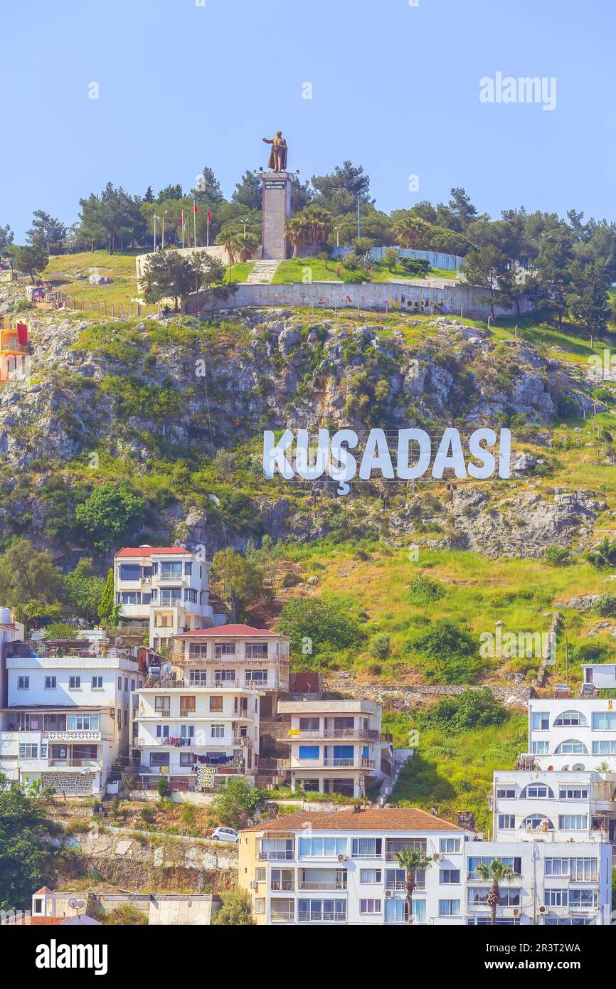 Kusadasi, Turkey city panorama Stock Photo - Alamy