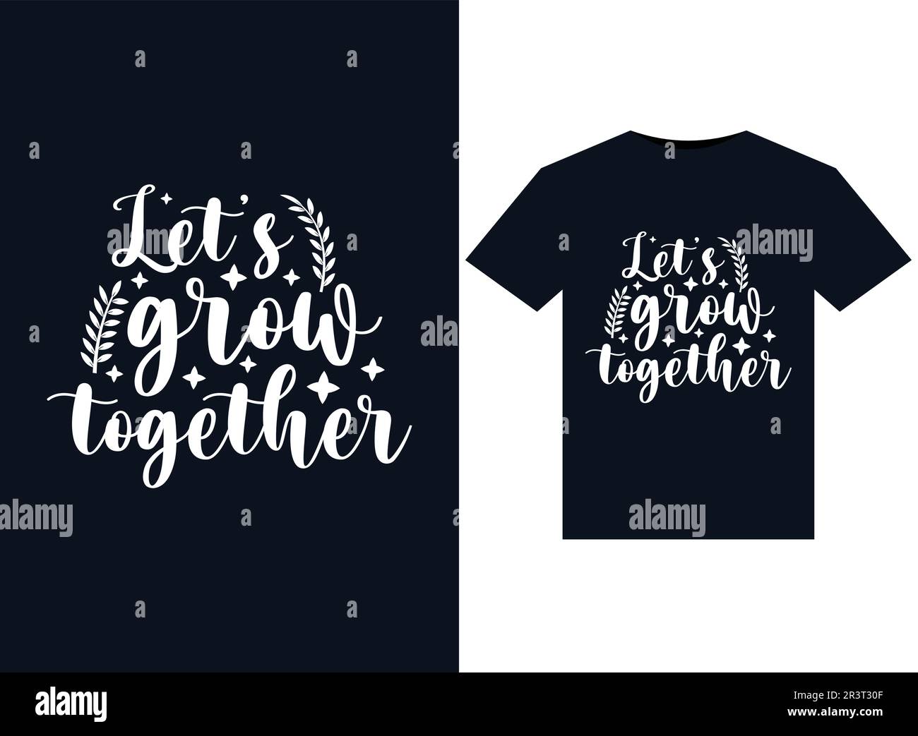 Lets grow together hi-res stock photography and images - Alamy