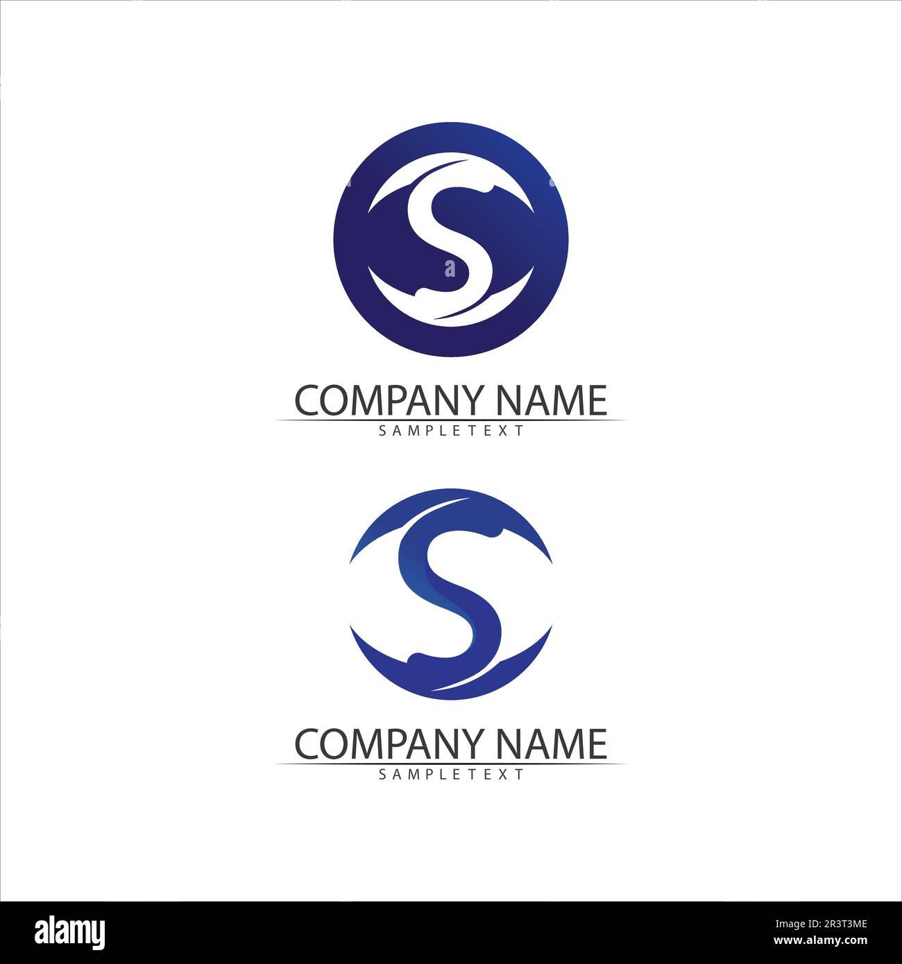 Business corporate S letter logo design vector Stock Vector Image & Art ...