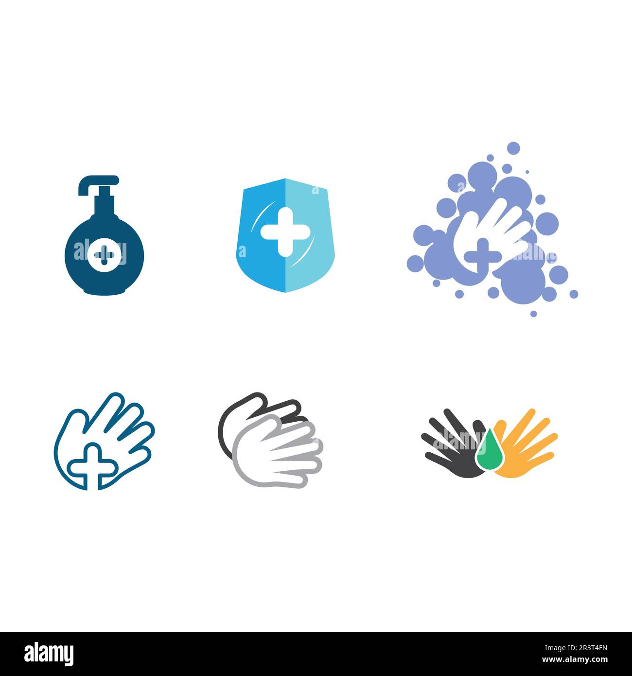 health protection with shield logo design vector template for medical ...