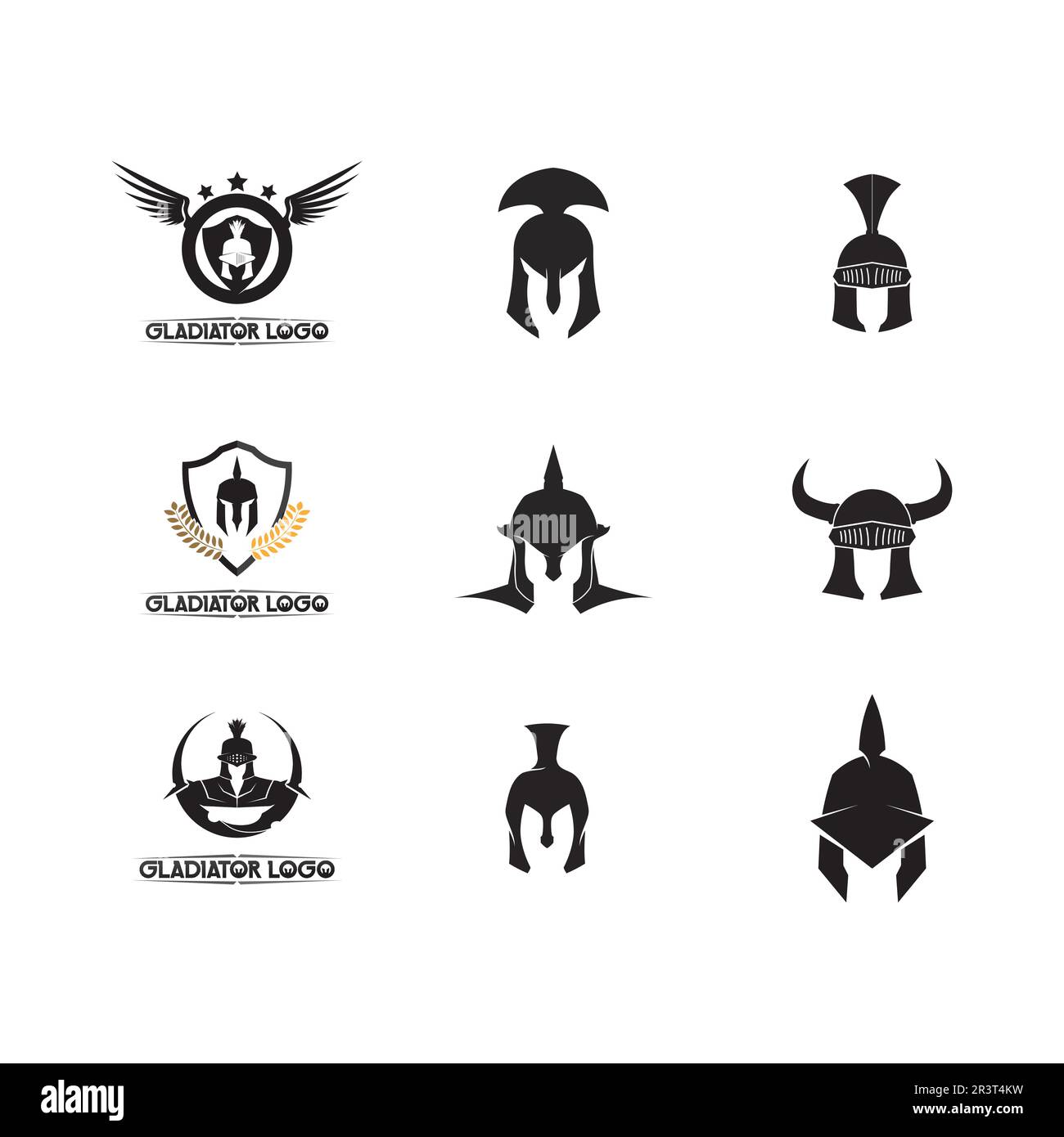 spartan logo icon designs vector Stock Vector Image & Art - Alamy