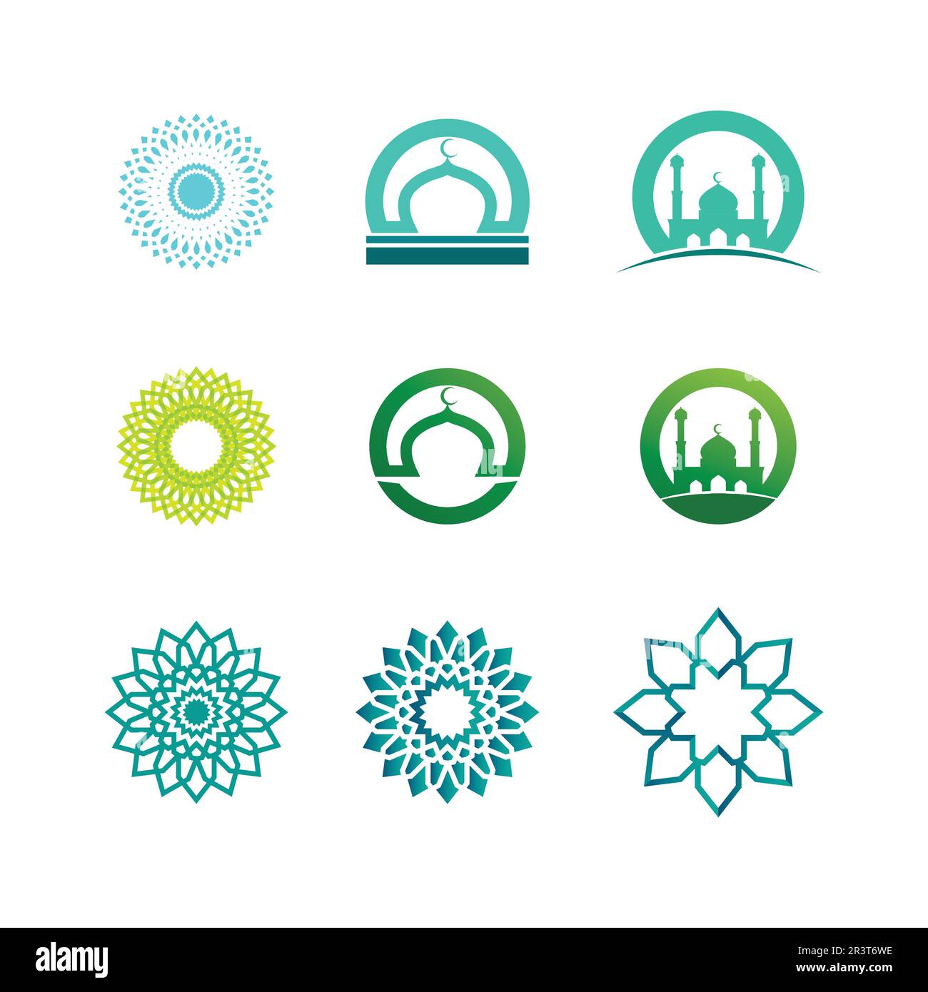 arabian Mandala logo design vector template Stock Vector Image & Art ...
