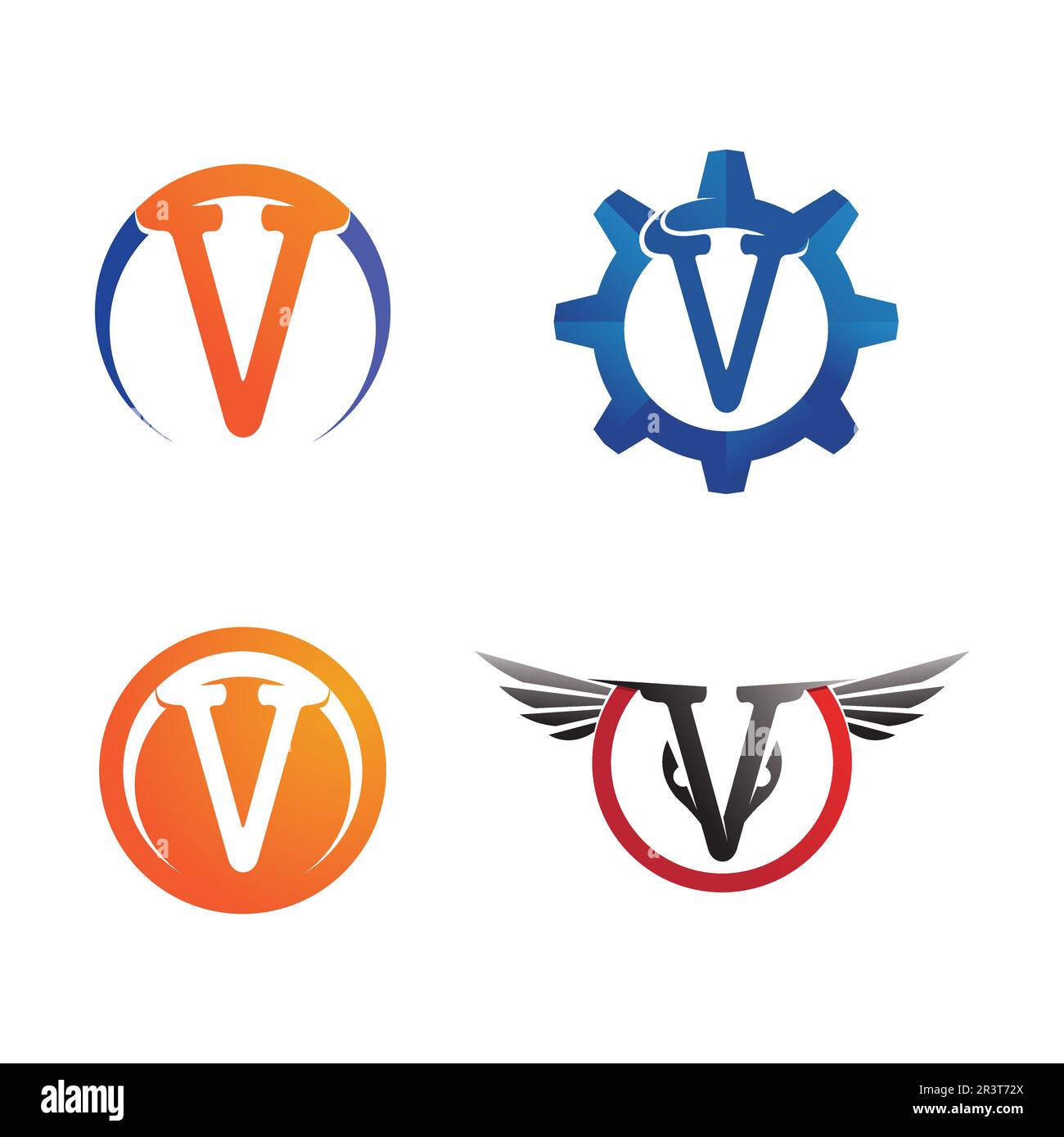 Simple logo design hi-res stock photography and images - Alamy