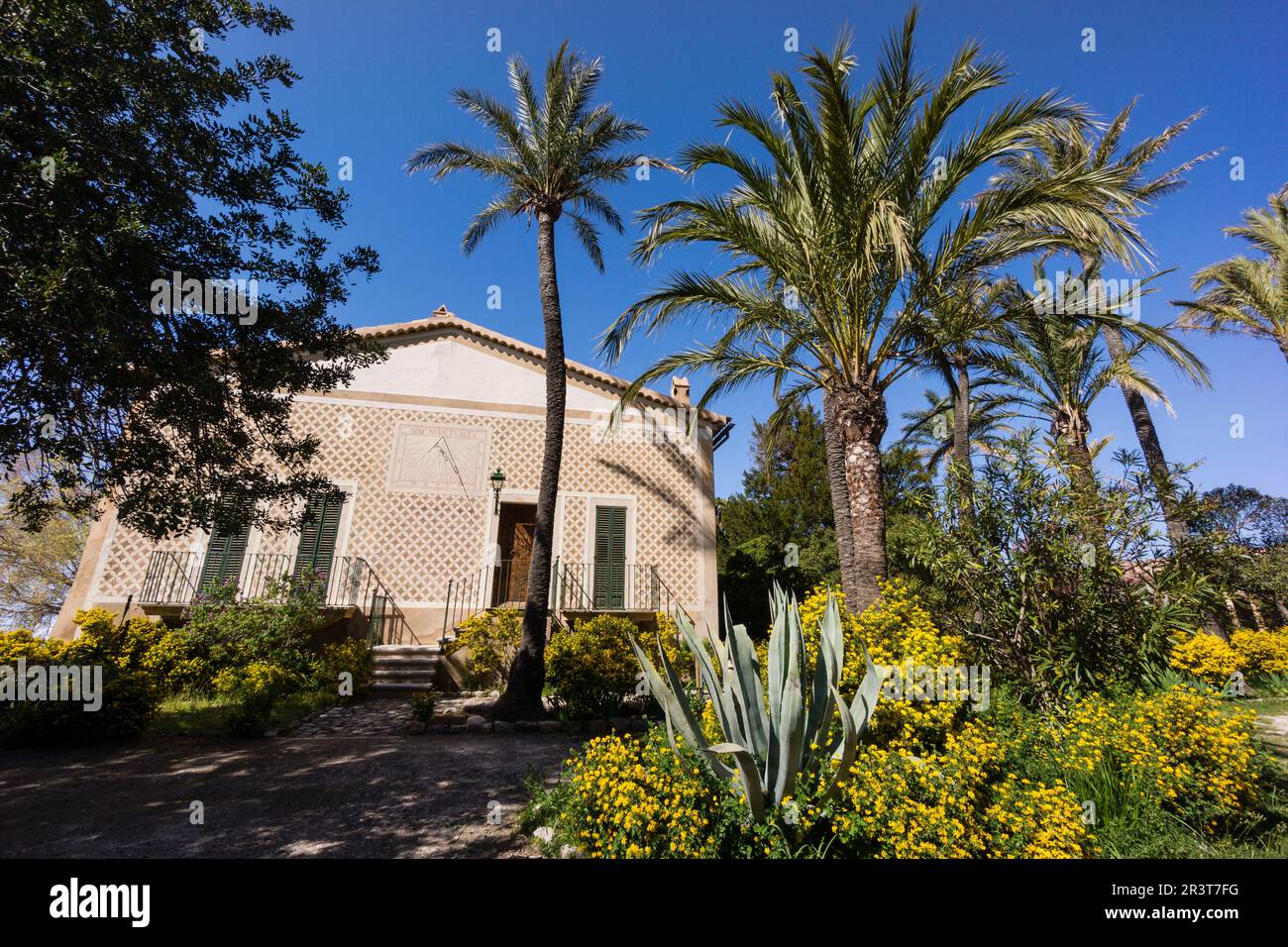 Monasterio de Miramar, Valldemossa, fundado en 1276 por Jaume II, a ...