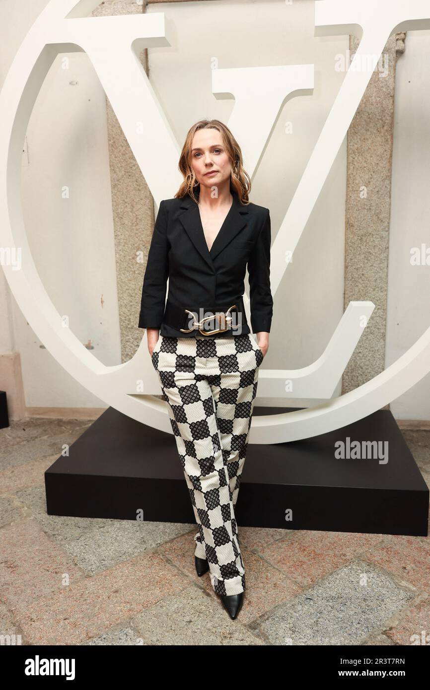 Kerry Condon poses at the photocall for Louis Vuitton Cruise Collection ...