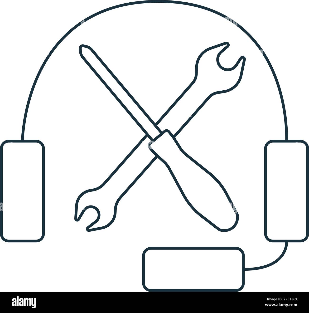 Support icon. Monochrome simple sign from collaboration collection ... Support icon. Monochrome simple sign from collaboration collection ...