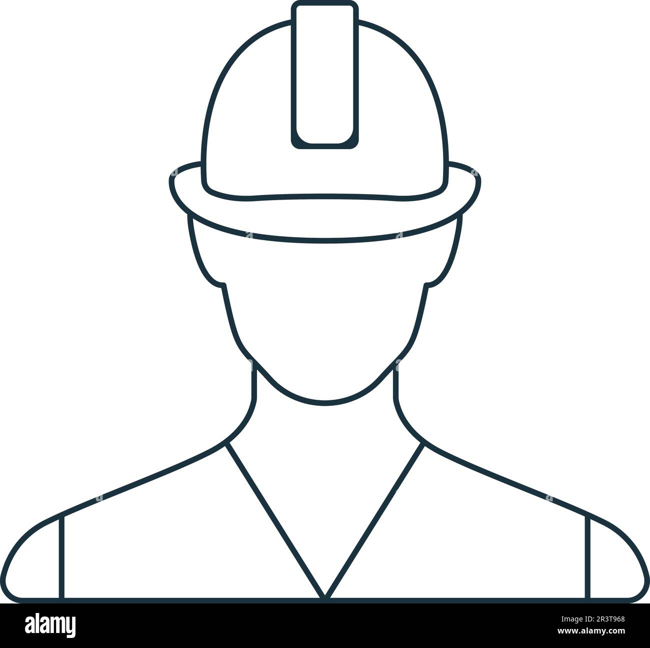 Contractor icon. Monochrome simple sign from common tax collection ... Contractor icon. Monochrome simple sign from common tax collection ...