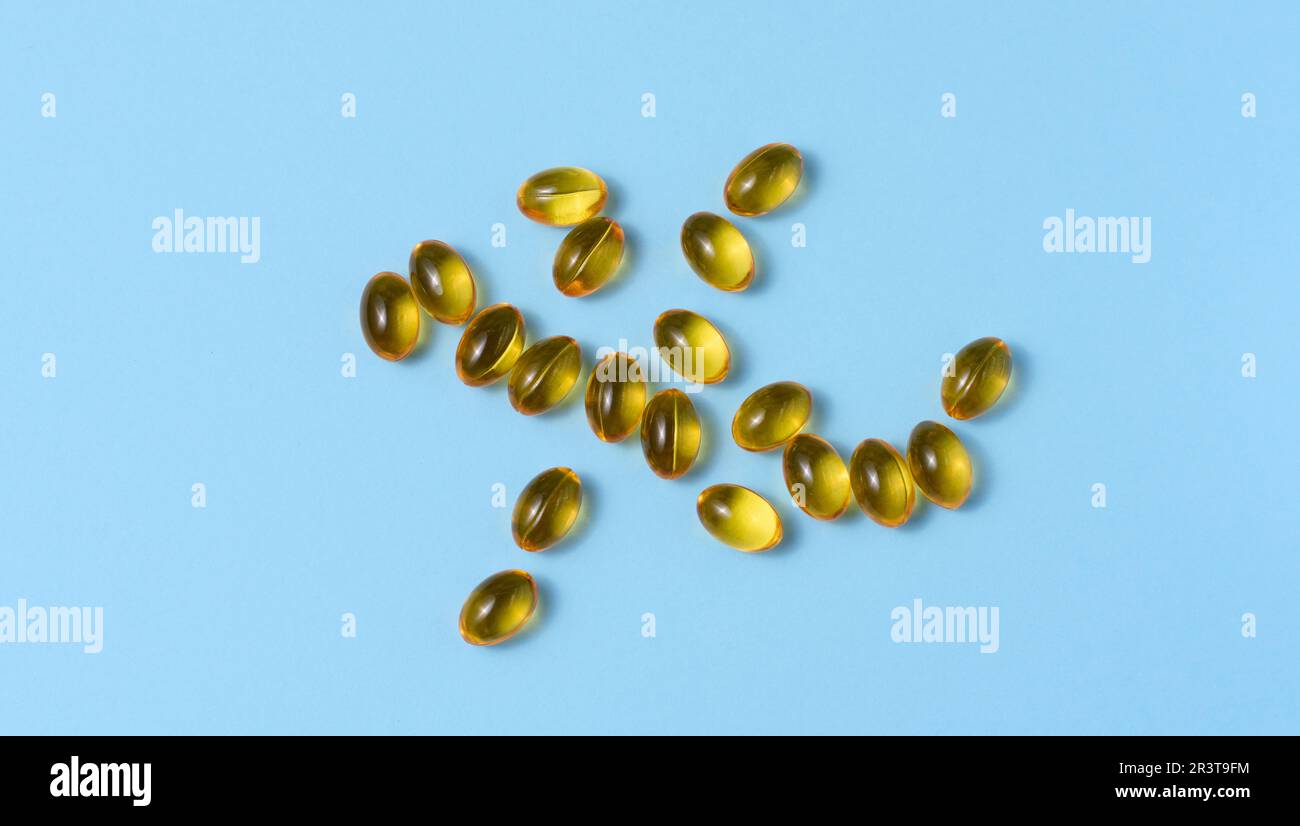Top view medical capsules hi-res stock photography and images - Alamy