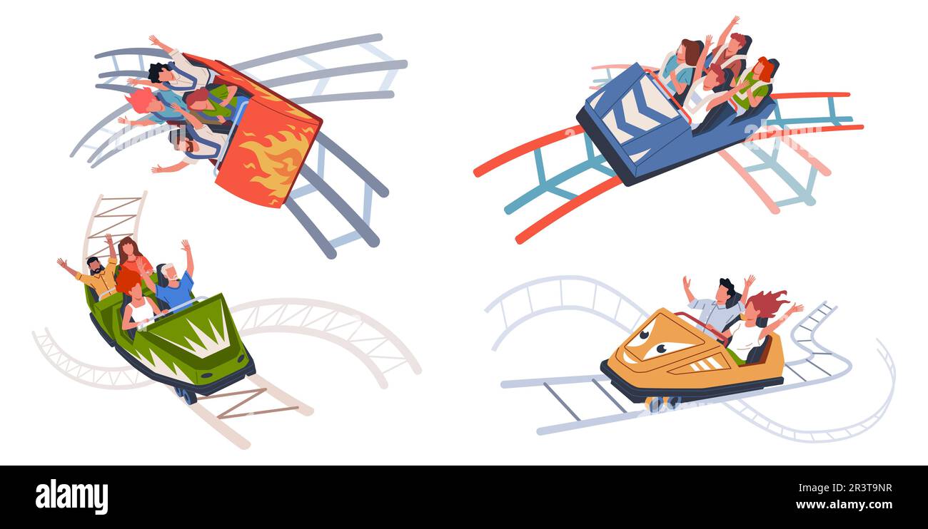 Emotional roller coaster Stock Vector Images - Alamy