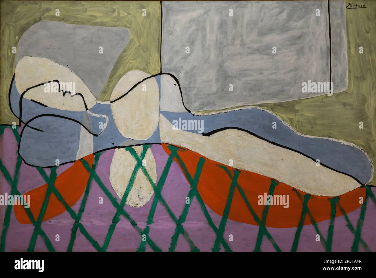 Pablo Picasso, Femme allongée (mujer acostada), 1931, óleo sobre tela ...