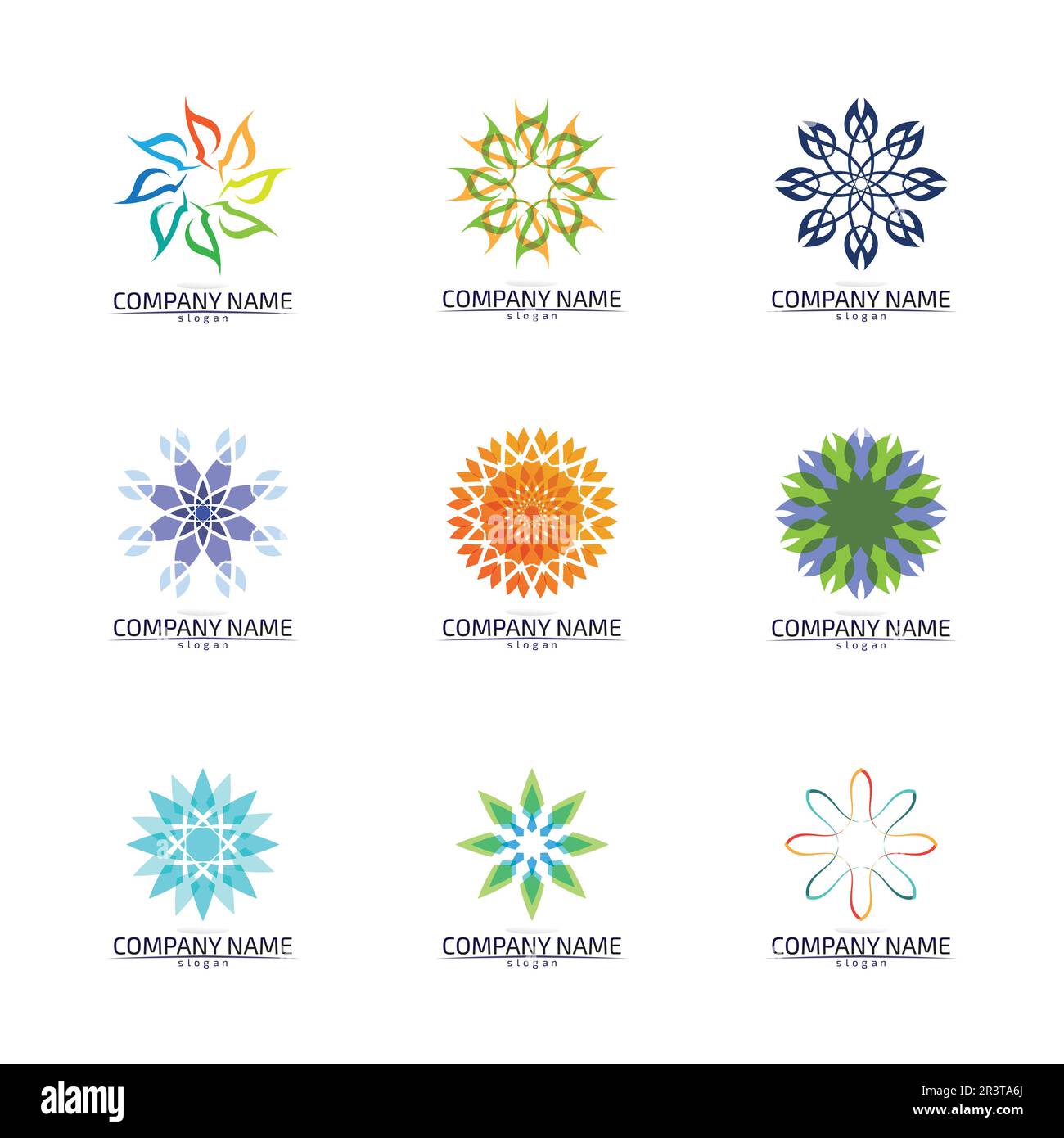 arabian Mandala logo design vector template Stock Vector Image & Art ...