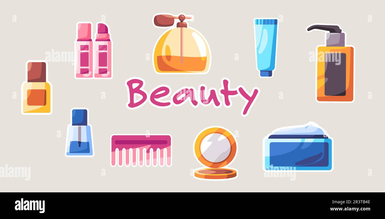 Cartoon lotion hi-res stock photography and images - Alamy