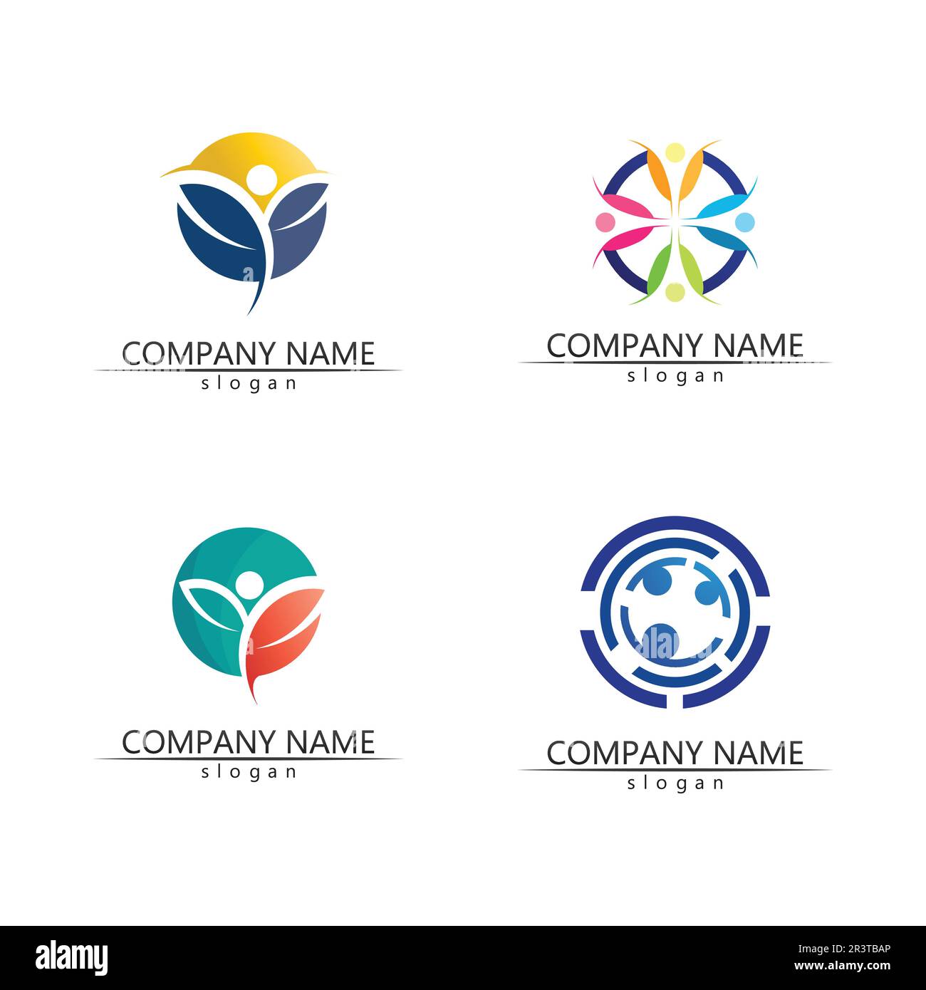 Group people Stock Vector Images - Alamy