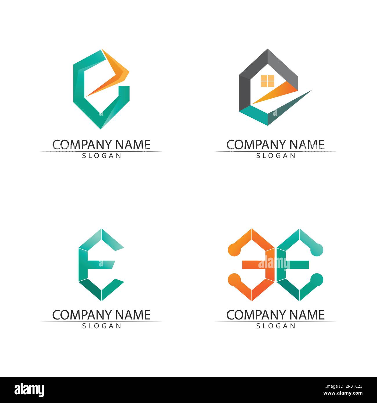 letter E logo design and font E vector concept symbol Stock Vector ...