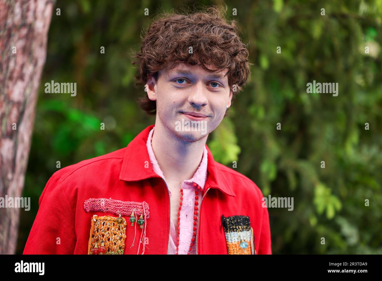 Berlin, Germany. 24th May, 2023. Jeremias Meyer arrives at the premiere ...