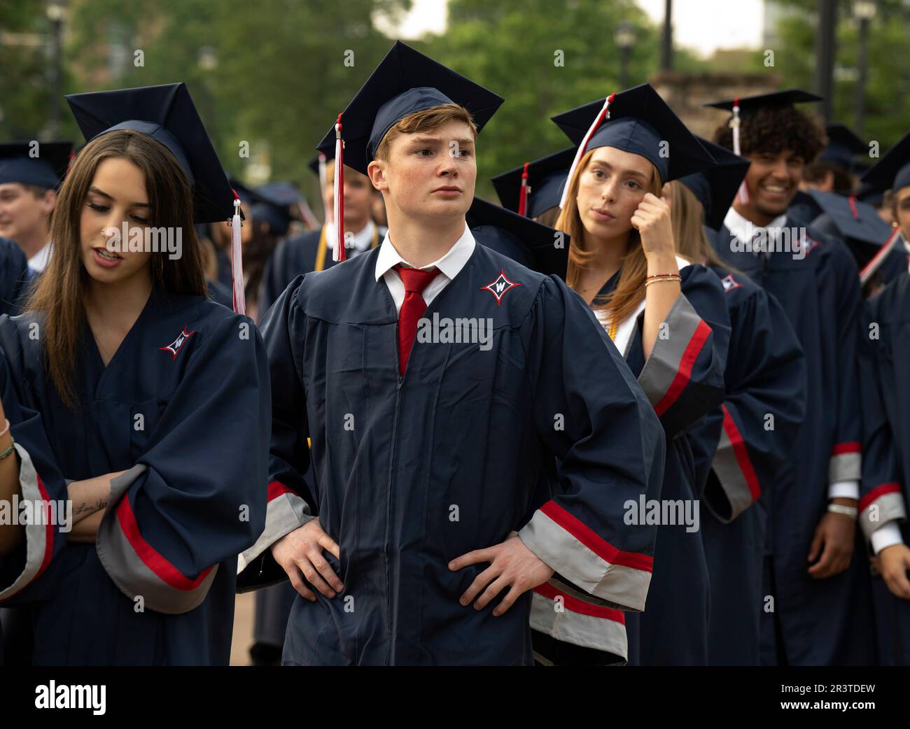 Kennesaw, Georgia, USA. 24th May, 2023. Graduating seniors from Walton ...