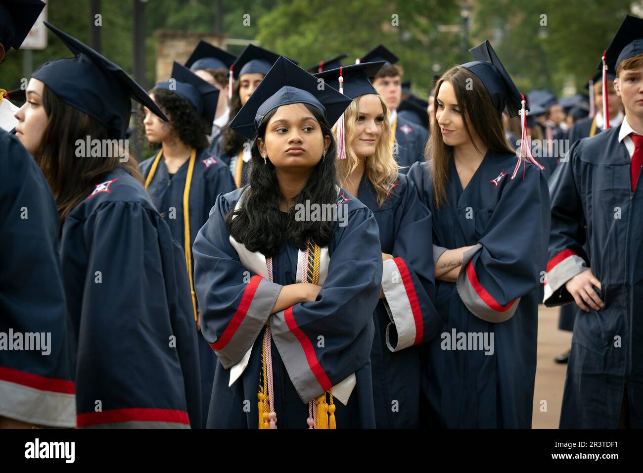 Kennesaw, Georgia, USA. 24th May, 2023. Graduating seniors from Walton ...