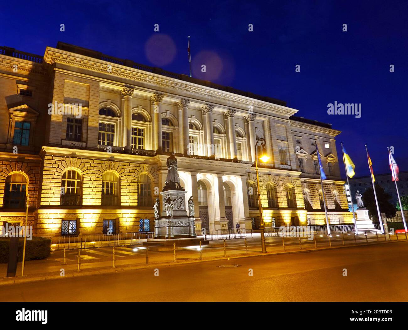 Freiherr vom Stein monument in front of the Berlin House of ...