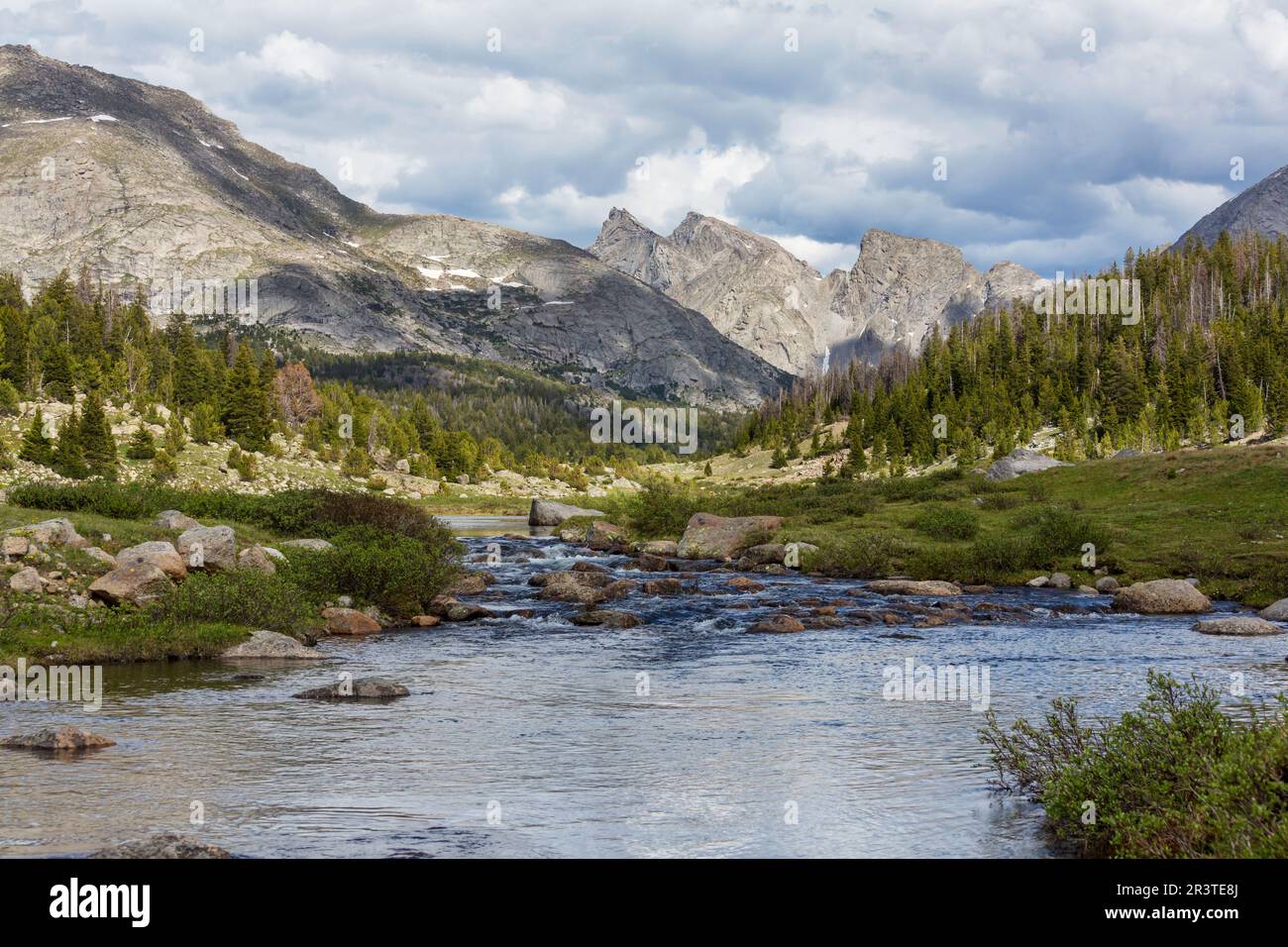 Wind river range Stock Photo - Alamy
