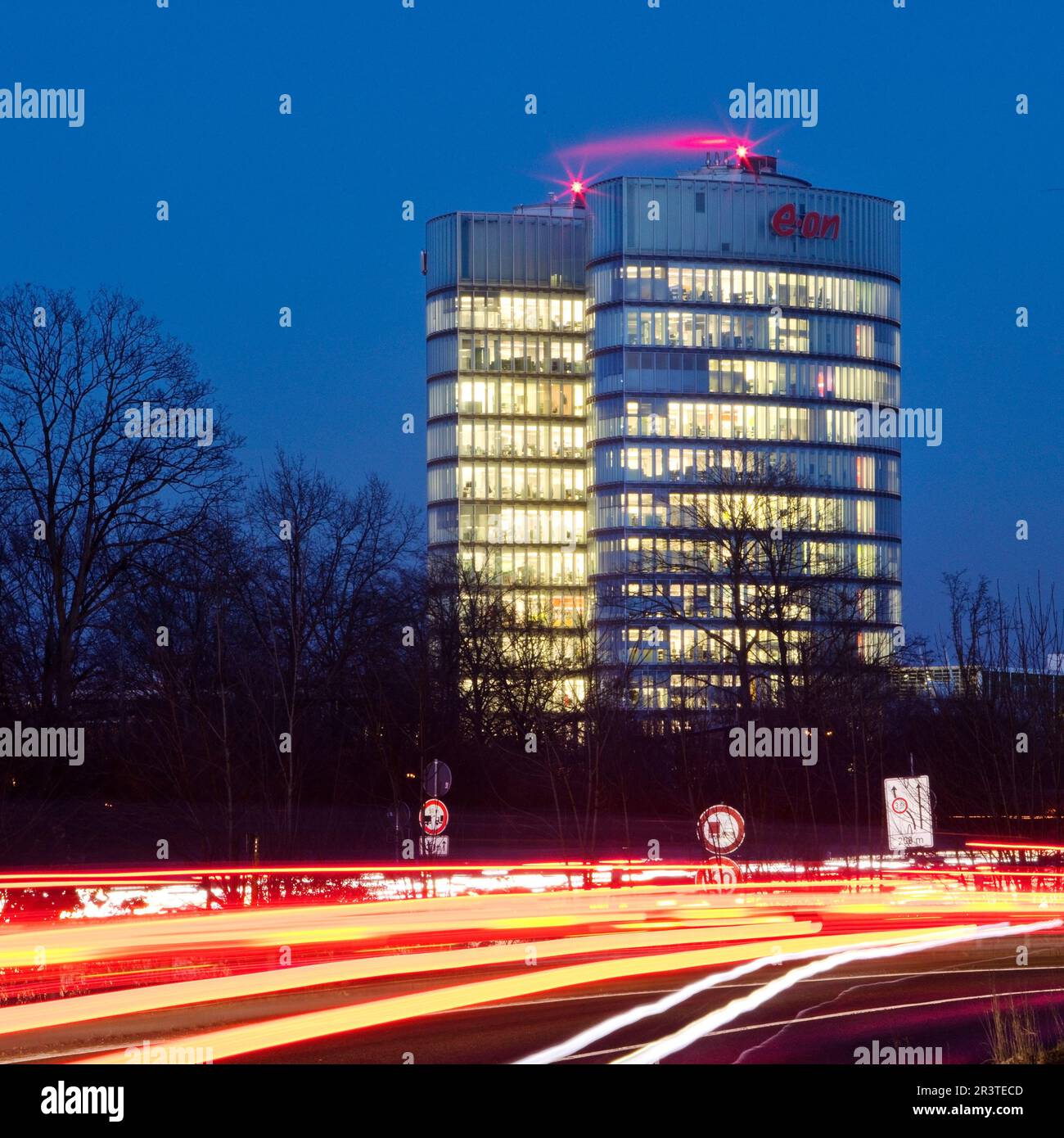 E.ON SE corporate headquarters in Essen, Ruhr area, North Rhine ...