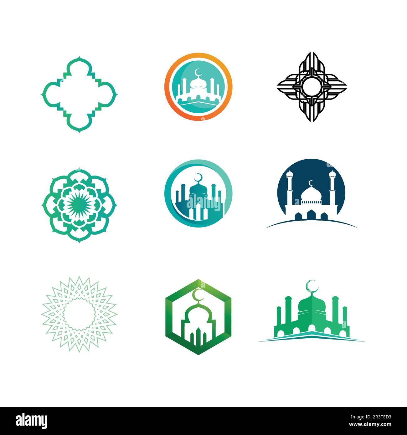 arabian Mandala logo design vector template Stock Vector Image & Art ...
