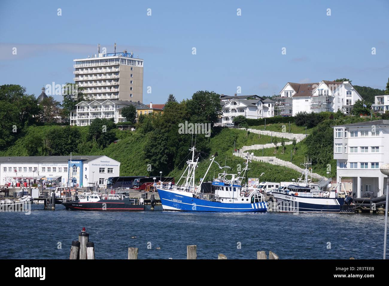Port of Sassnitz on the island of RÃ¼gen Stock Photo - Alamy