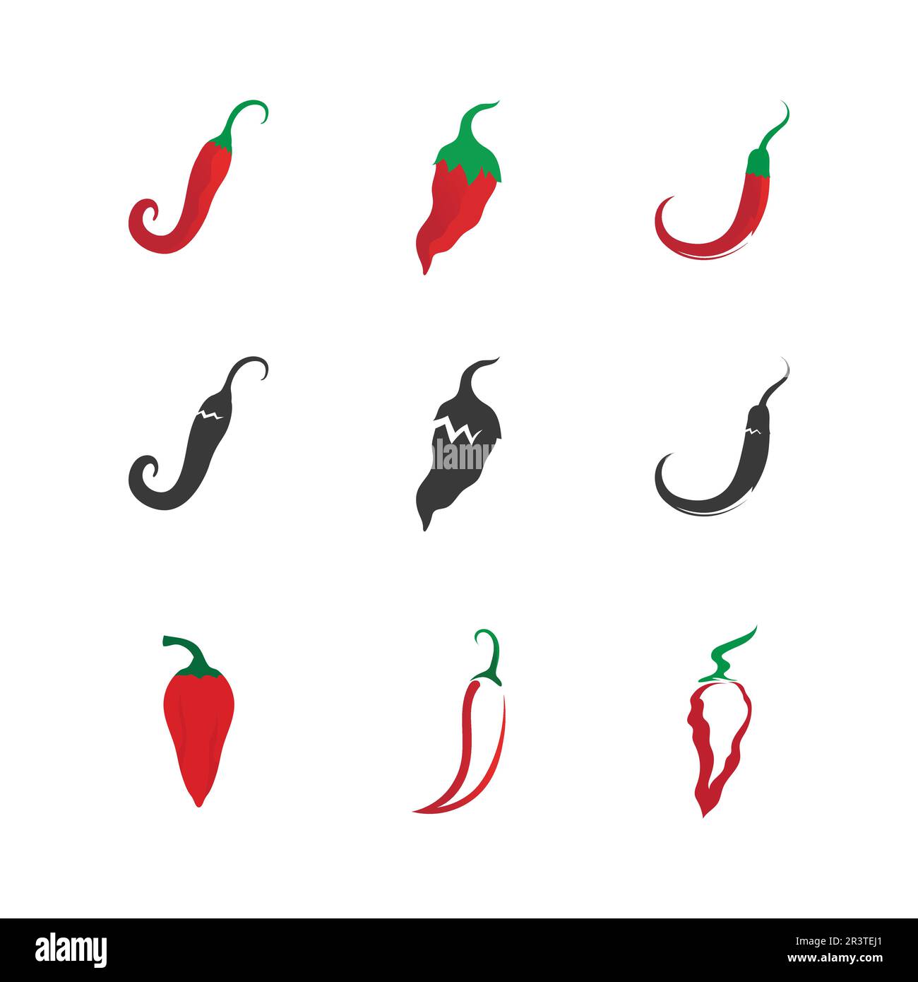 Chilli logo hi-res stock photography and images - Alamy
