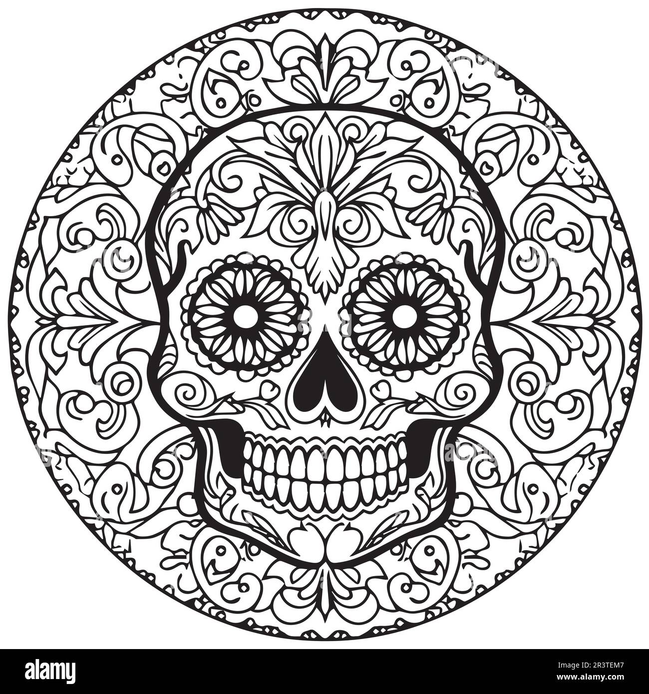 Skull design hi-res stock photography and images - Alamy