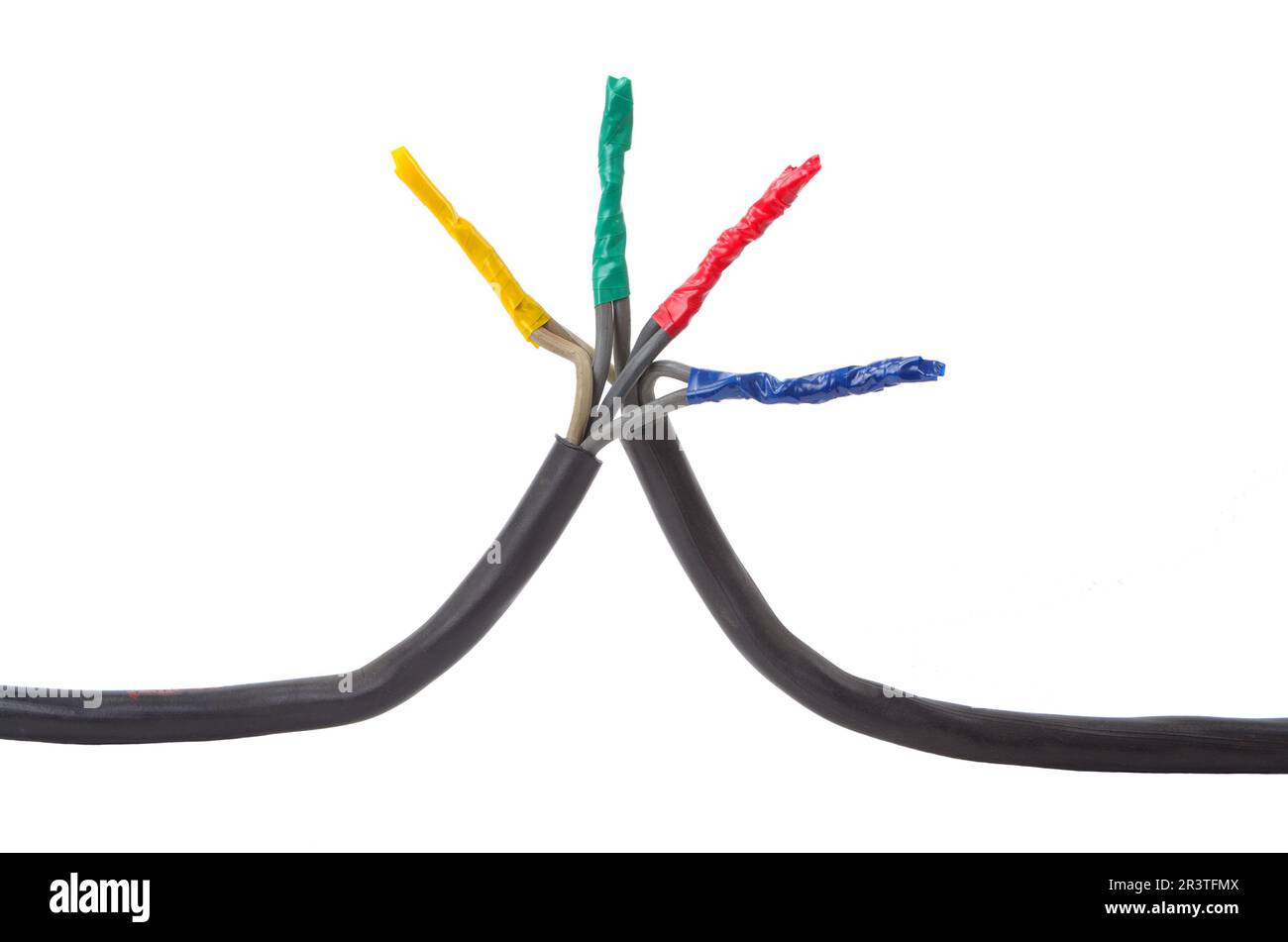 Large insulated copper wire hi-res stock photography and images - Alamy