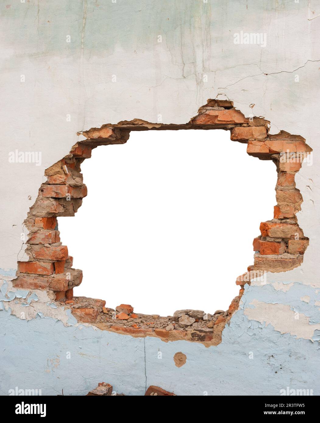 Concrete cracked hole hi-res stock photography and images - Alamy