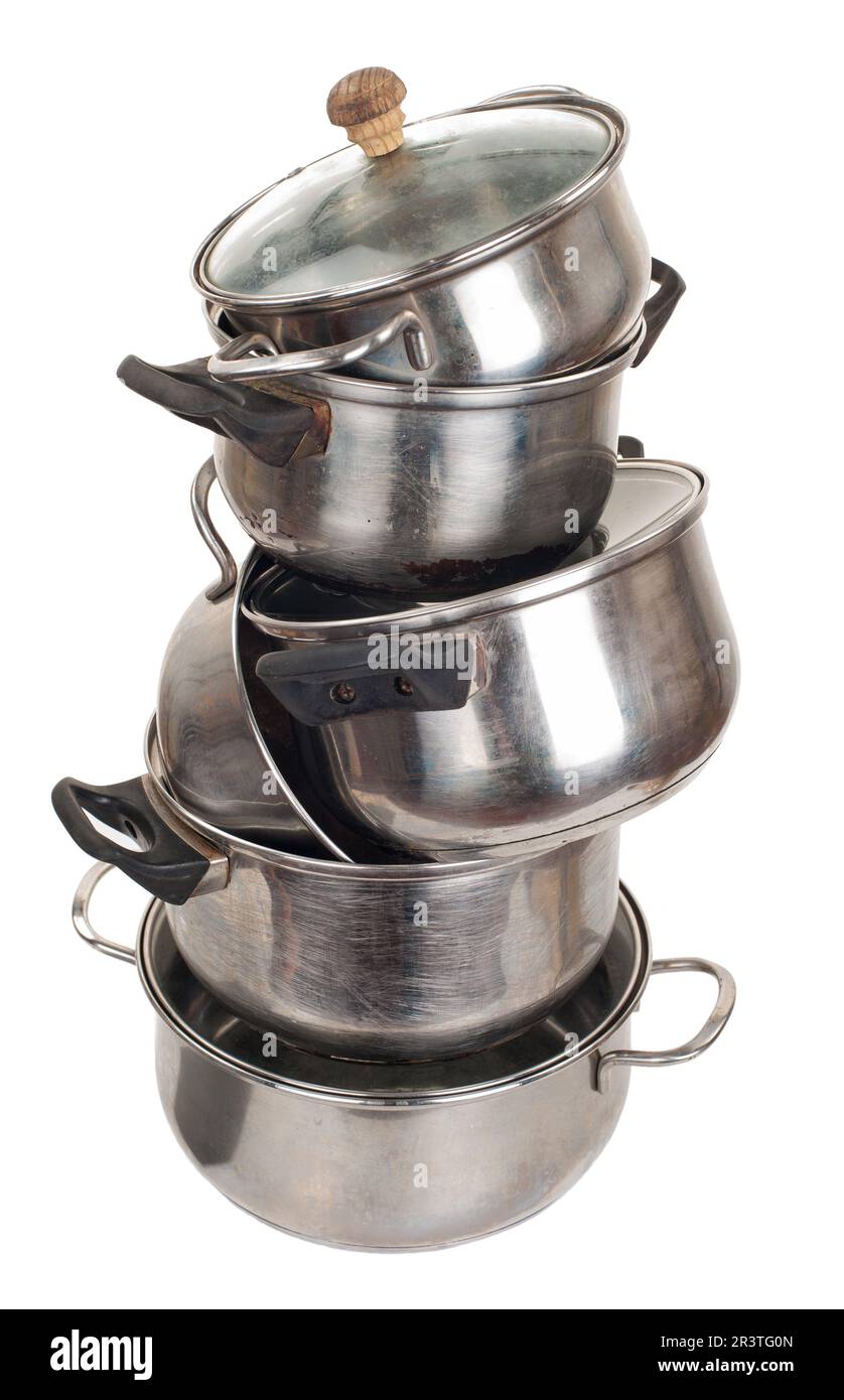 Old cooking pots hi-res stock photography and images - Alamy