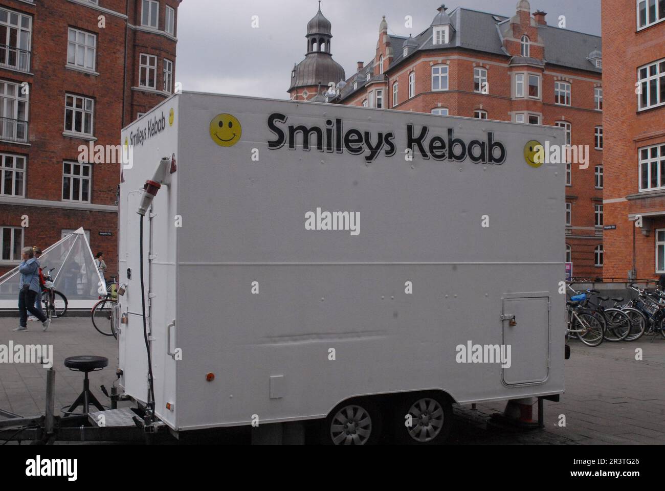 24 May 2023/Orienal food vendor Smileys Kebab rented place at metro ...
