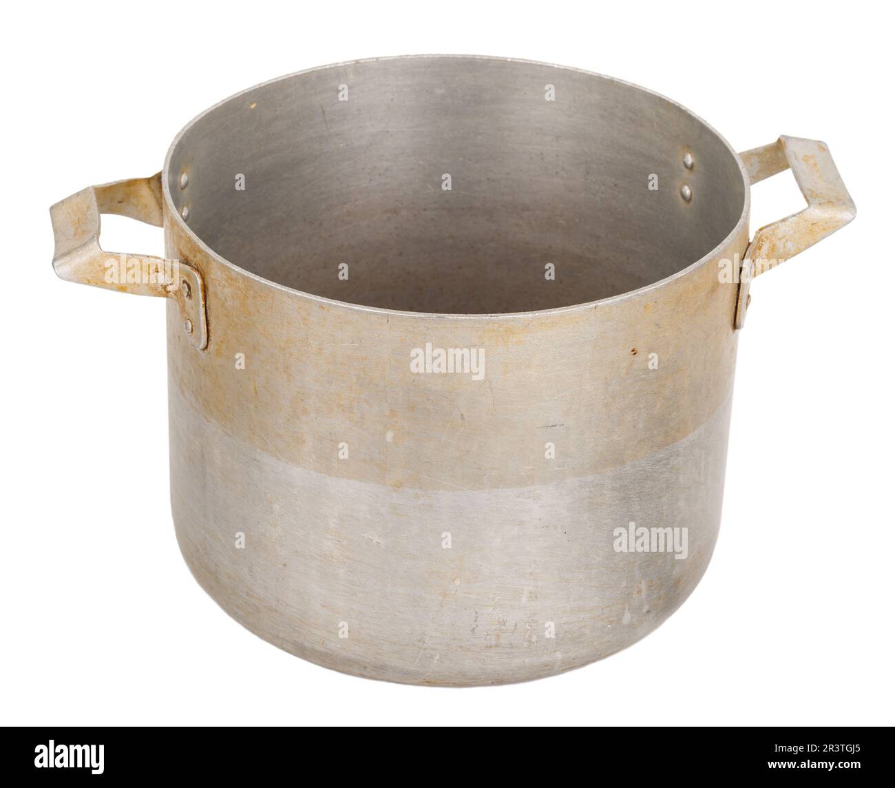 Old aluminum pan Stock Photo - Alamy