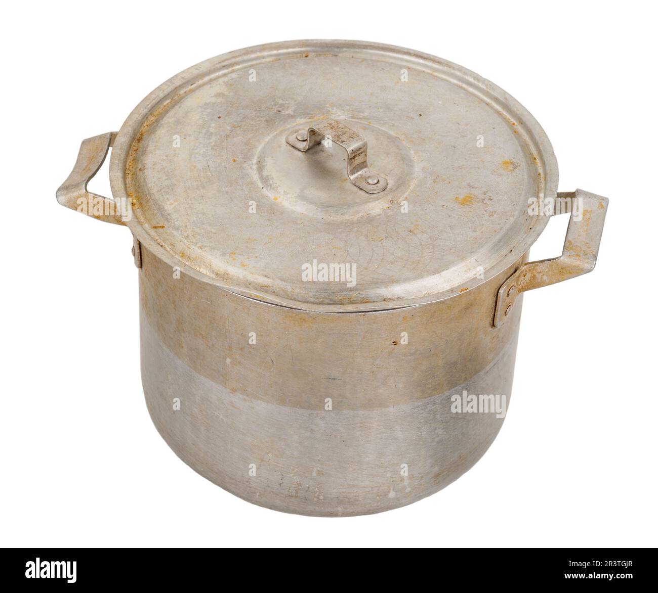 Old aluminum pan Stock Photo - Alamy